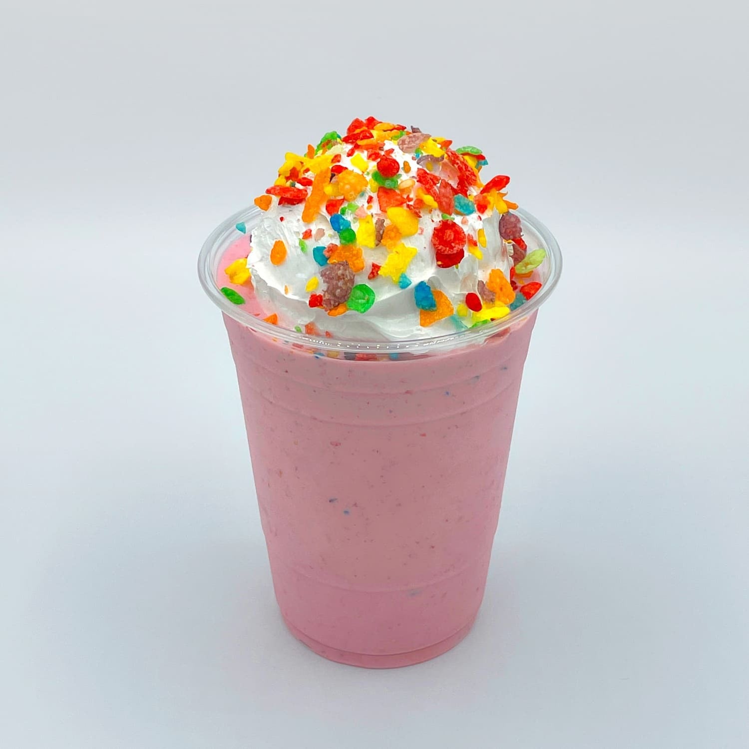 Bam Bam Ice Cream Milkshake made with Fruity Pebbles cereal | Toasted ...
